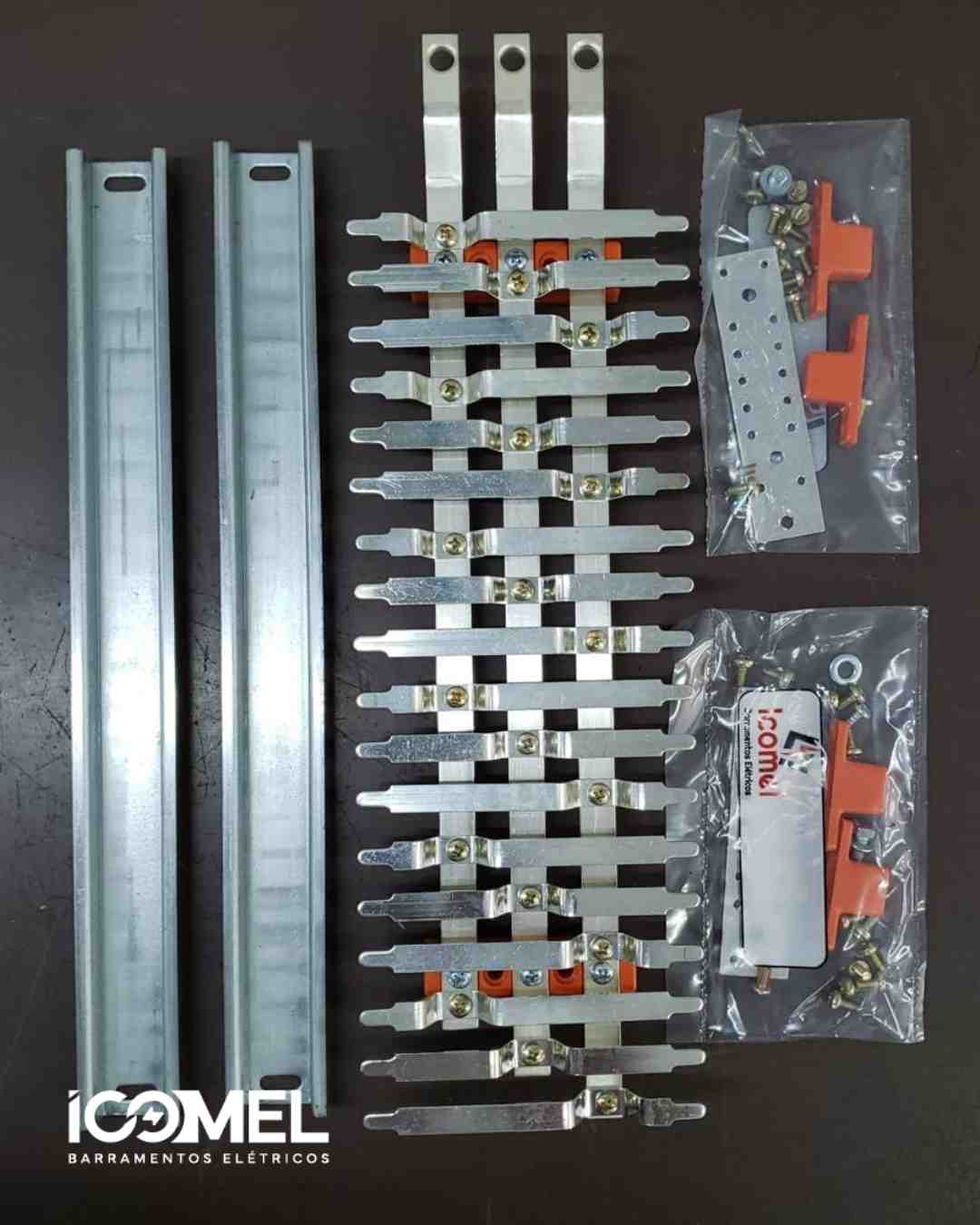Barramento de cobre estanhado - ICOMEL | Barramentos Elétricos